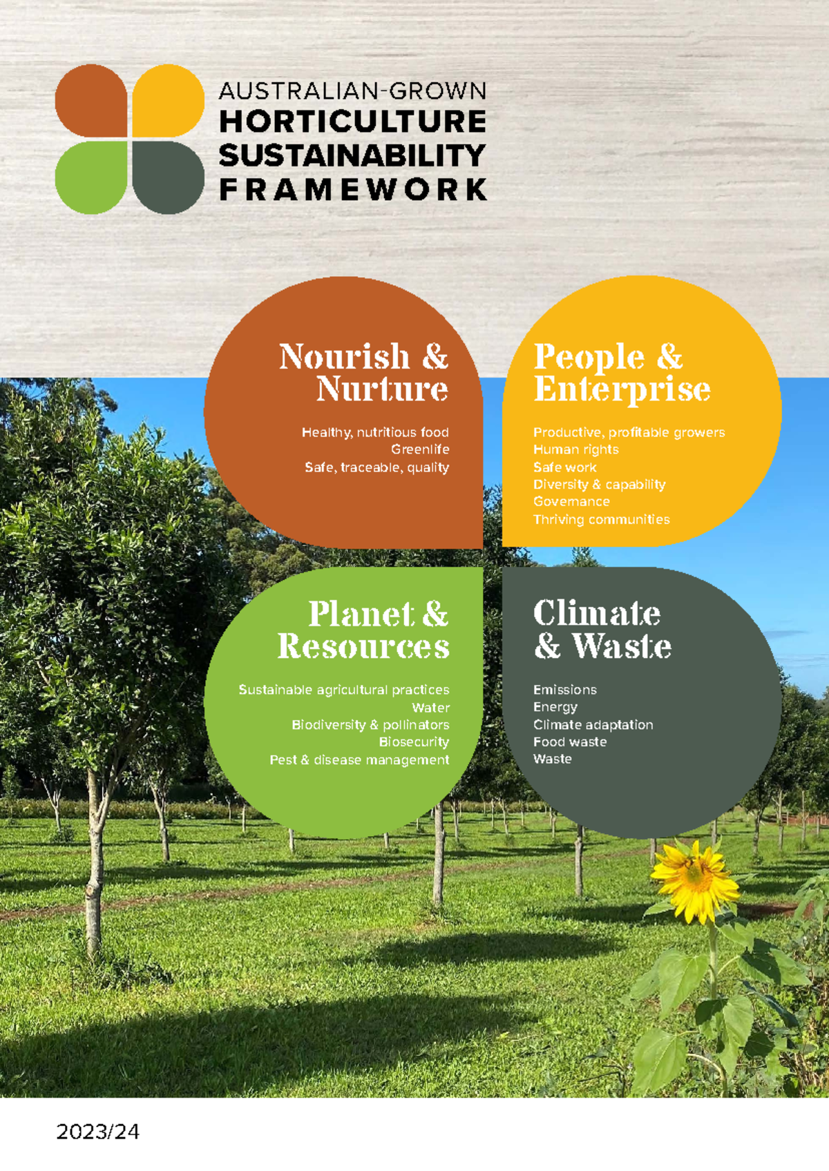 2023 horticulture sustainability framework 003 - 2023 / People ...