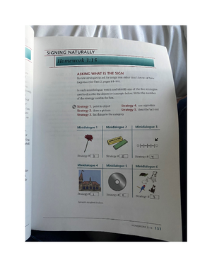 ASL 1 - 4.1 Homework - Contrastive Structure Iva demonstrates ...