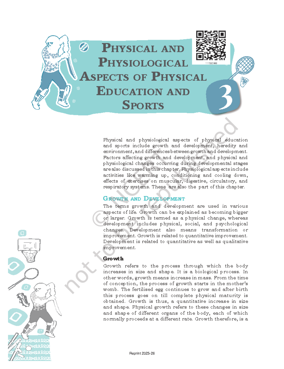 Kehp103: Physical and Physiological Aspects of Growth in Sports - Studocu