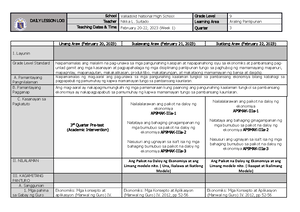 AP Reviewer - Ekonomiks 9 4th Quarter - AP LECTURE KONSEPTO NG PAGUNLAD OUTLINE ARALIN 1 ...