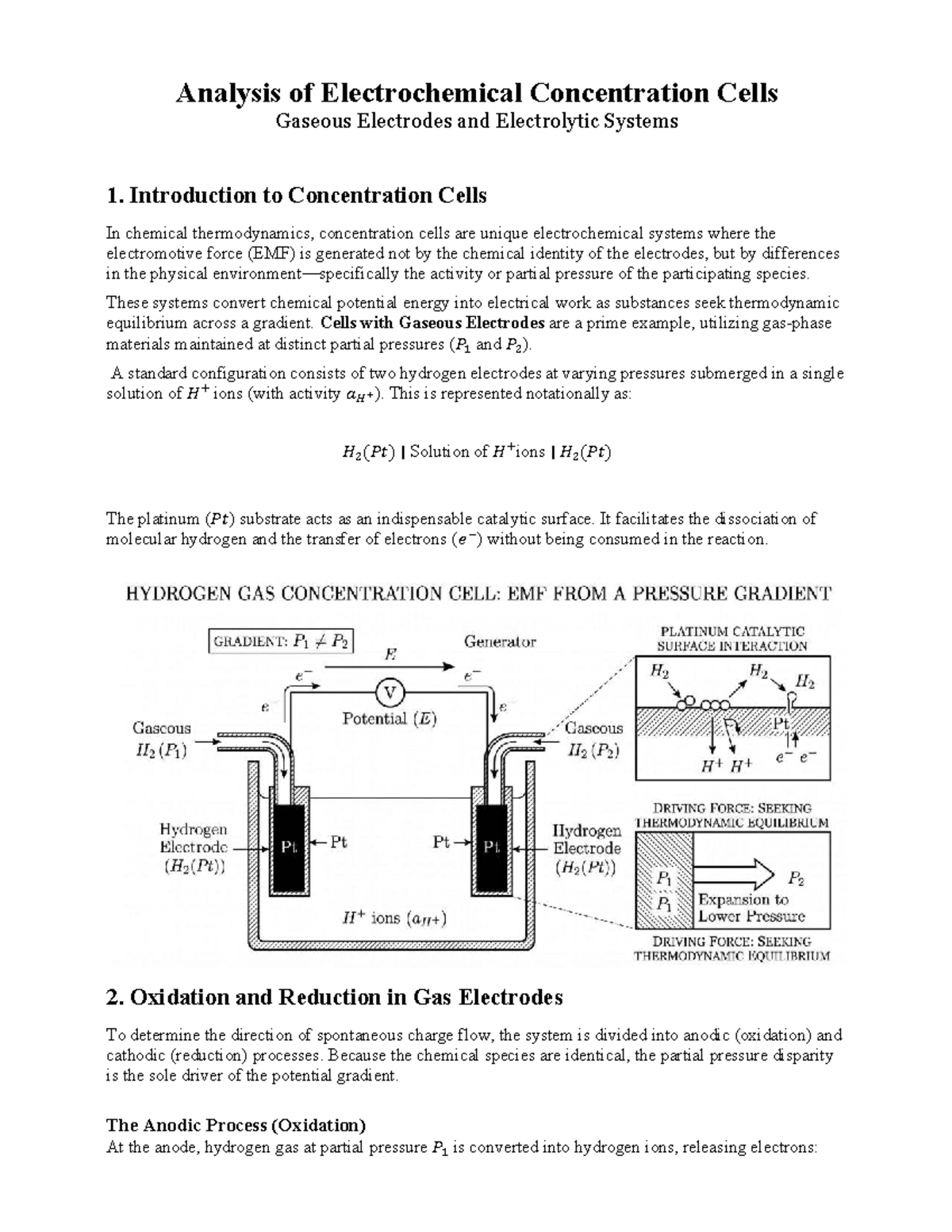 Physical Chemistry: Mathematical Derivation & Structural Analysis of ...