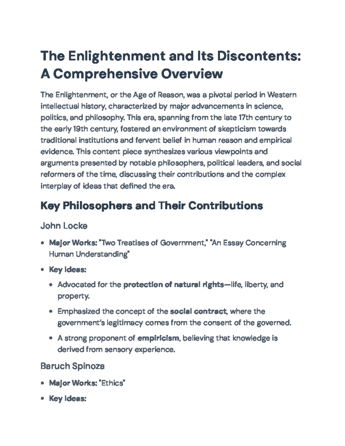 The Enlightenment: Key Philosophers, Leaders, and Antisemitism Issues ...