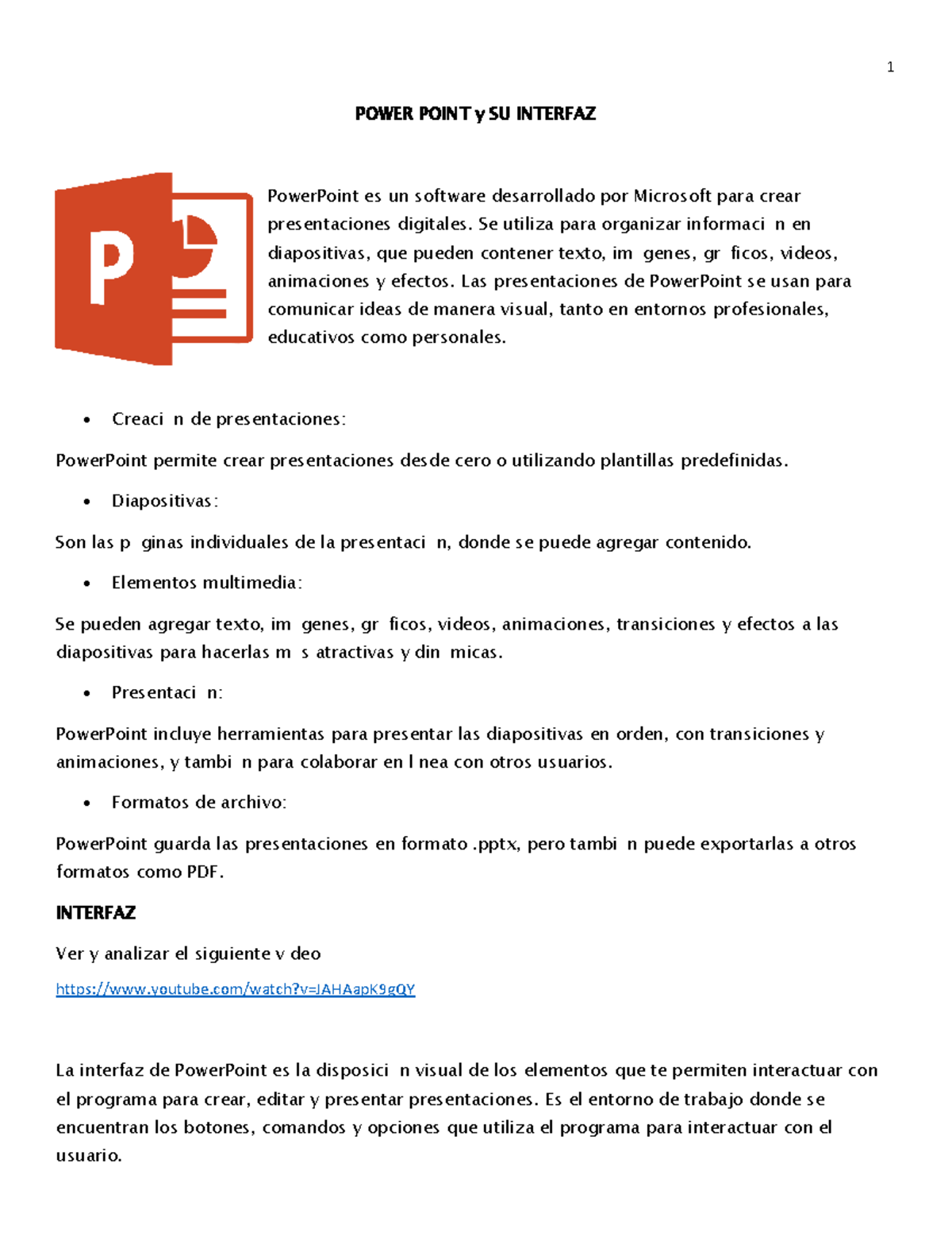 Interfaz de PowerPoint: Creación y Presentación de Diapositivas - Studocu