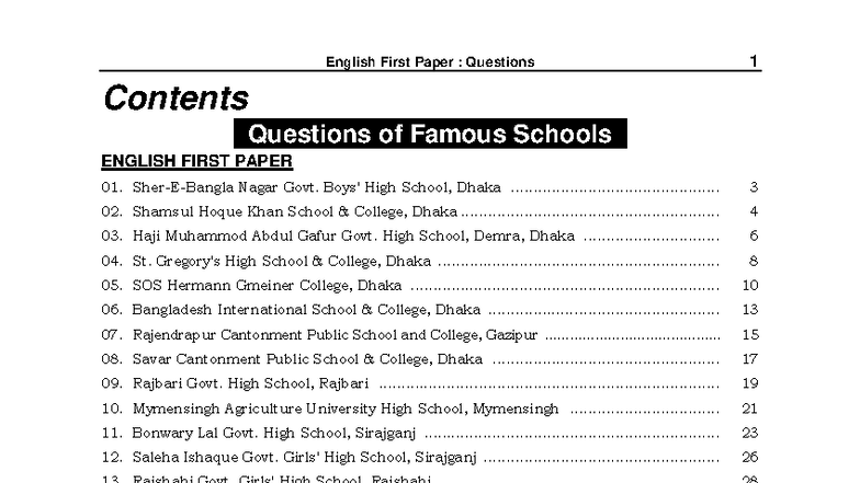 SSC English Test Papers 2024: Comprehensive Exam Questions - Studocu