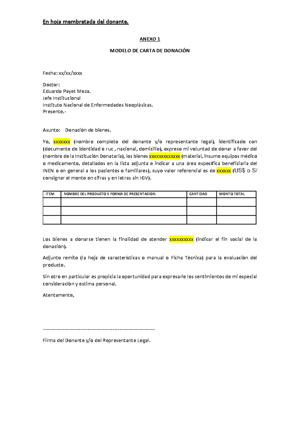 Modelo De Recibo De Donación Recibo De Pago: Qué Es Y Cómo Hacerlo