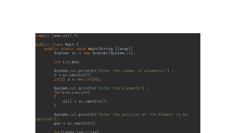 Code - code - import java.*; public class Main { public static void ...