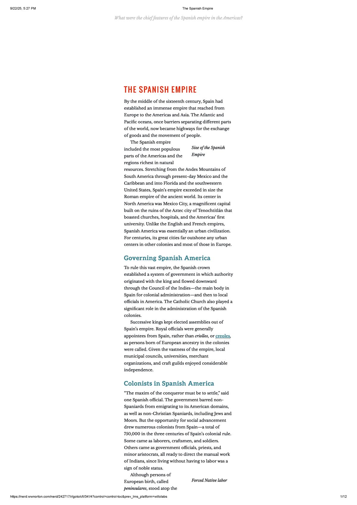 Pueblo Revolt and Spanish Colonial Policies in the Americas (HIST 101 ...