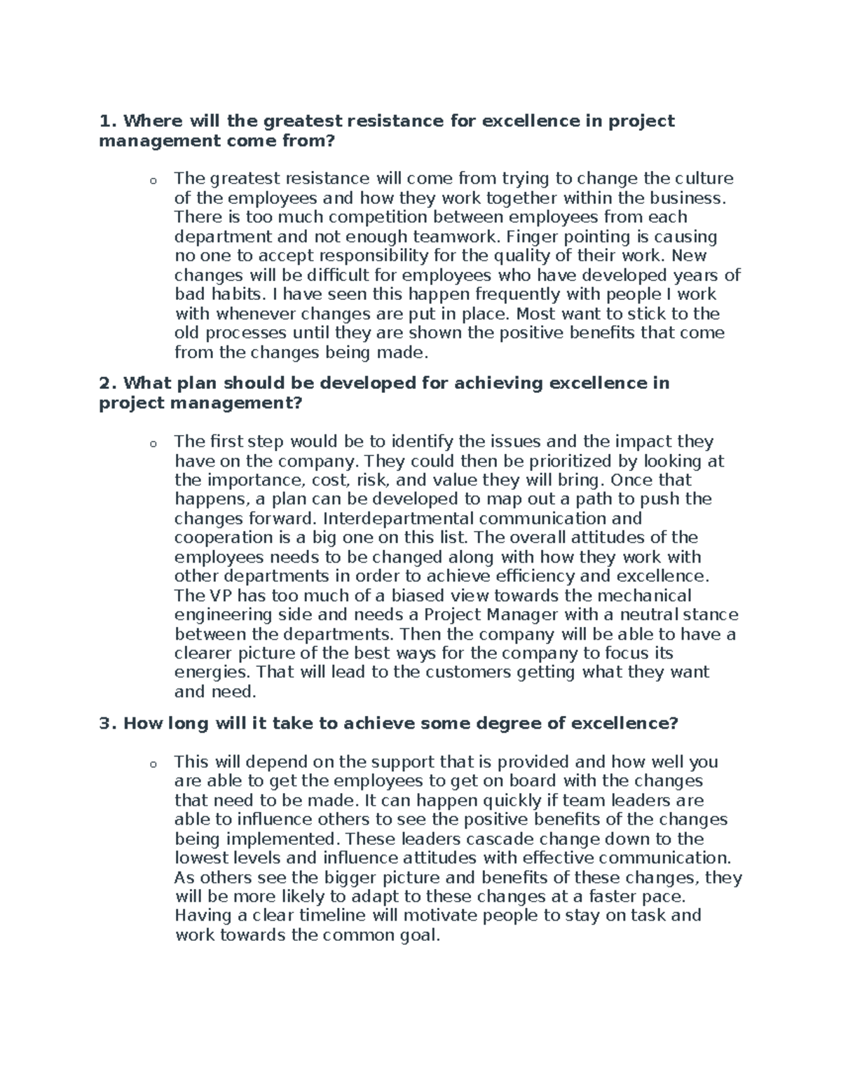 Case Study: Achieving Excellence in Project Management for Mason Inc ...