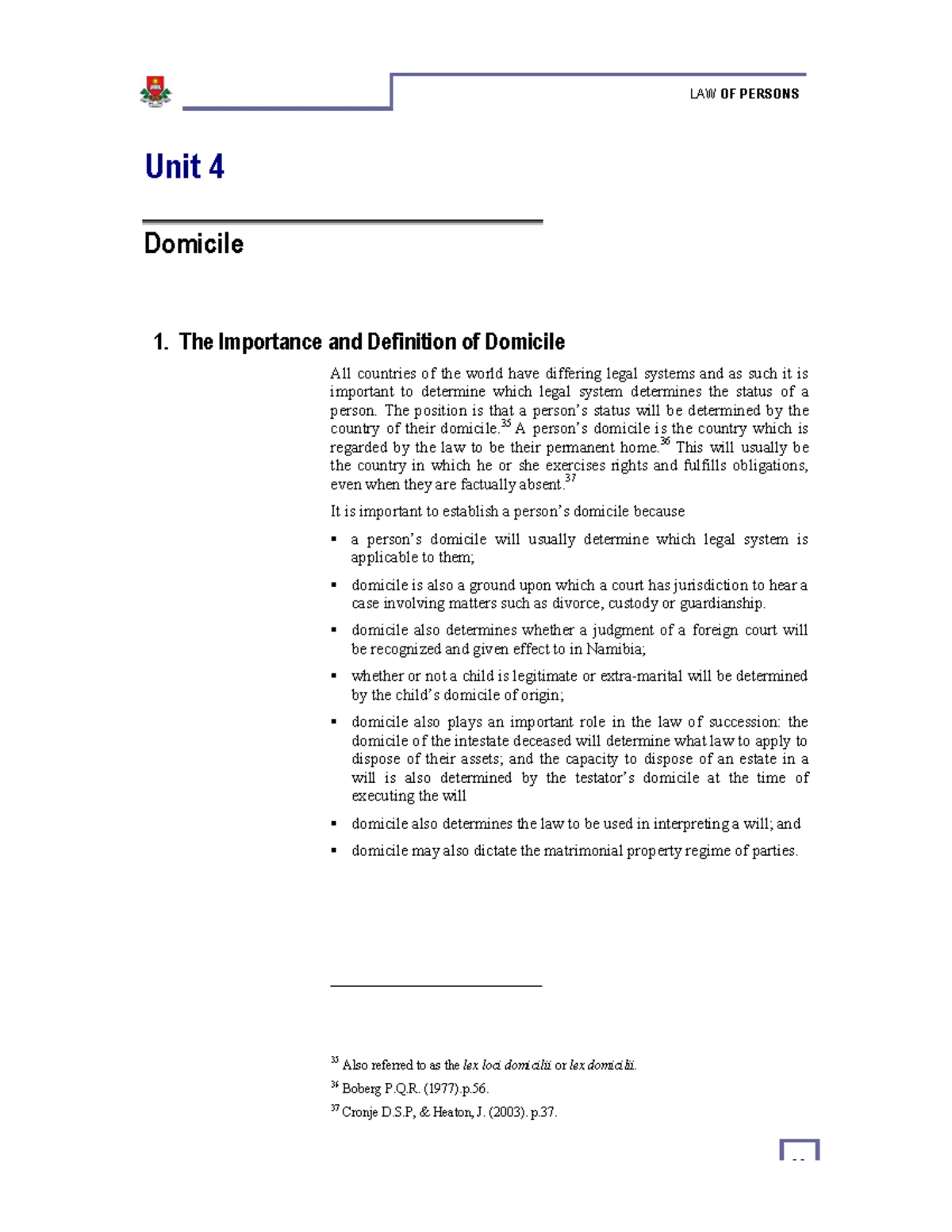 TSAR referencing style for first year students serving as a guideline ...