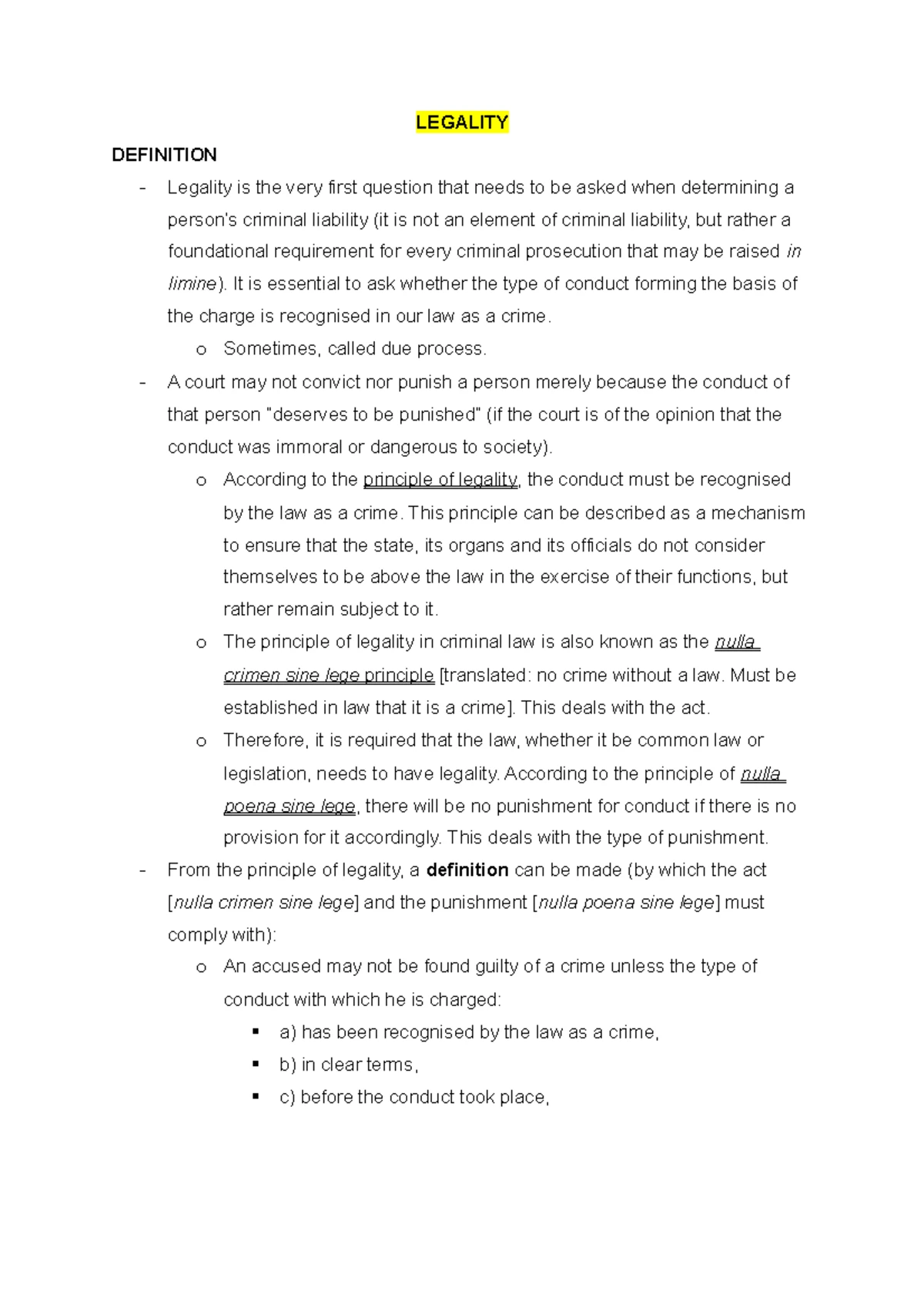 Essay 3 - Factual vs Legal Causation in Criminal Liability - Studocu