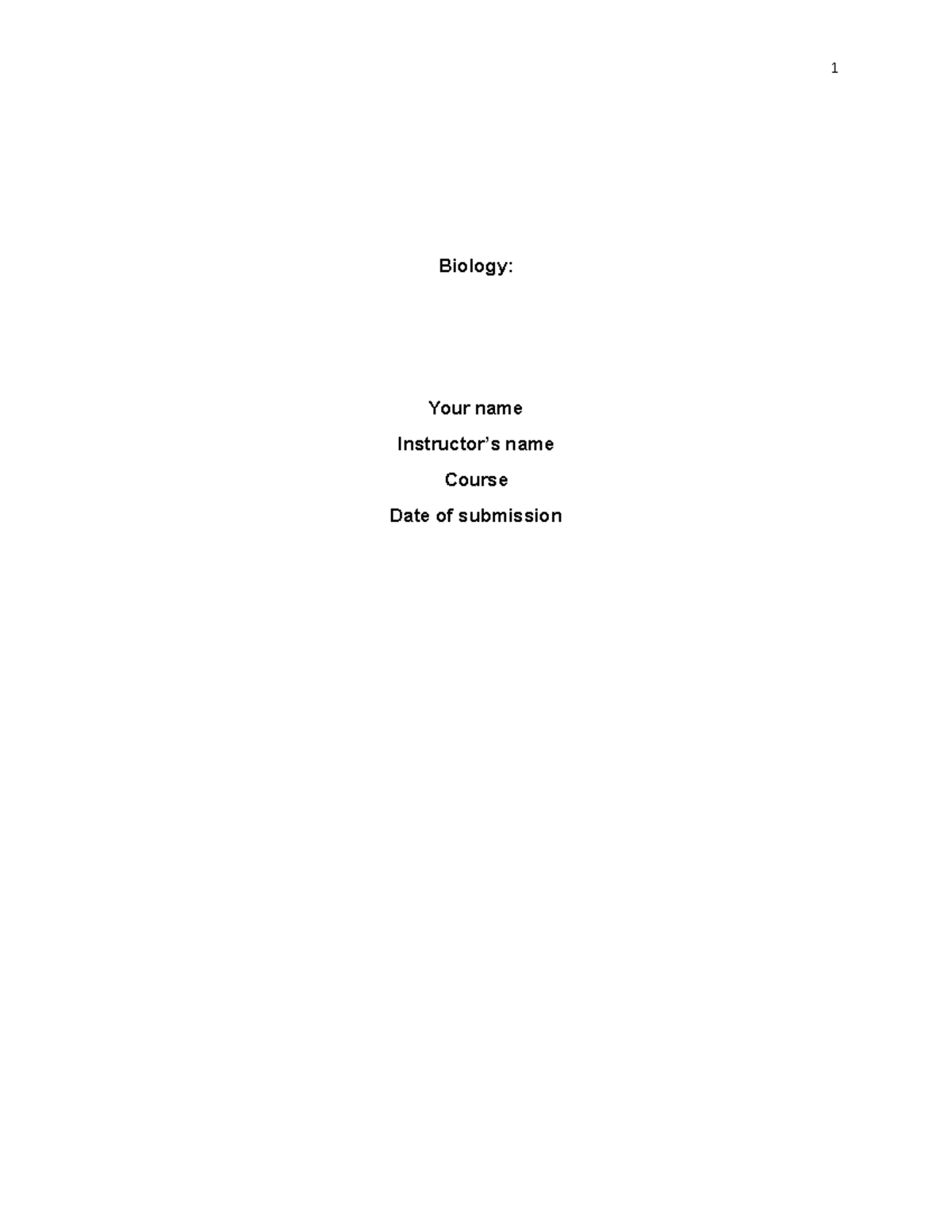 20210305072948 phases - 1 Biology: Your name Instructor’s name Course ...