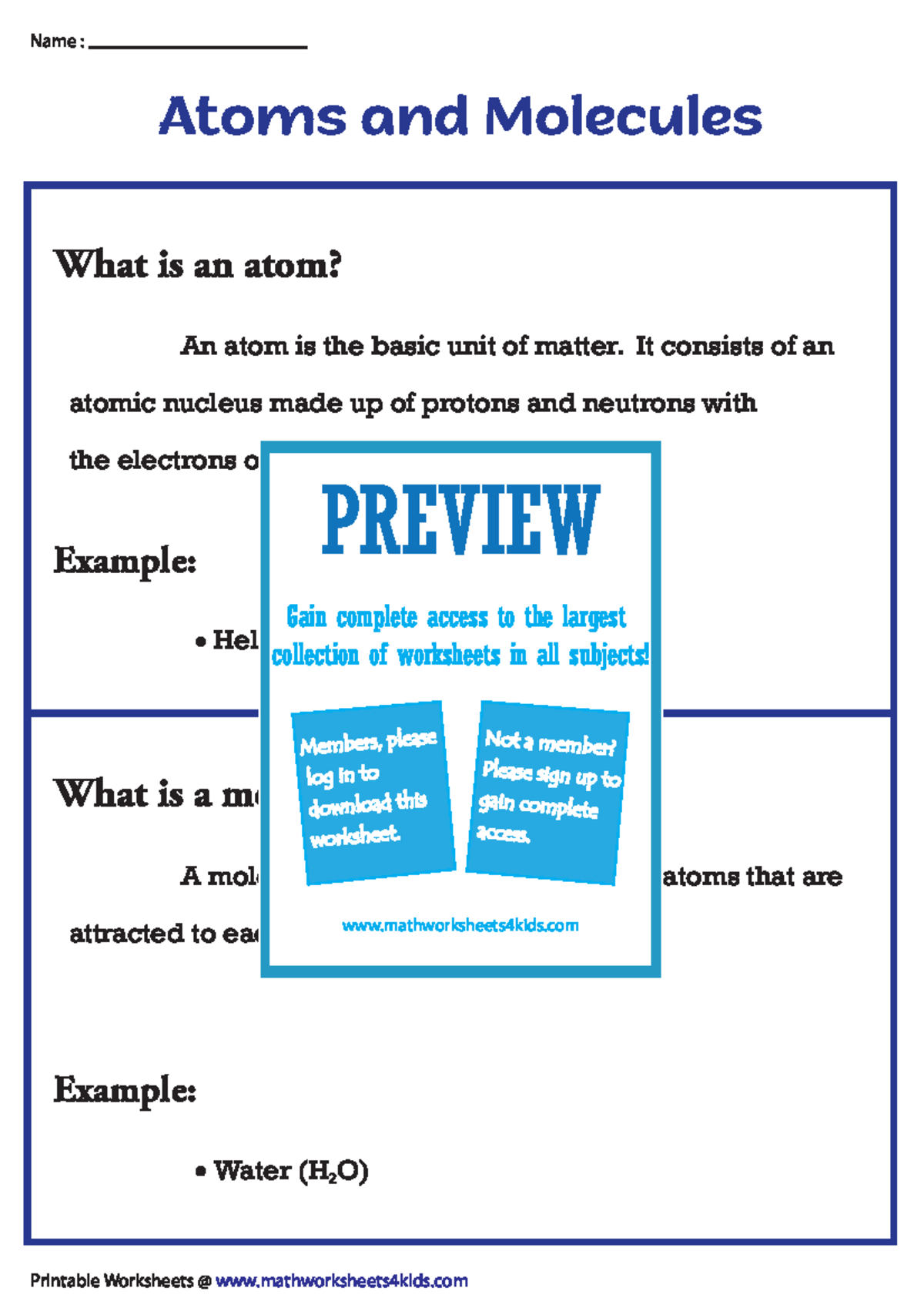 Atoms-molecules-chart - 0123 5 ! "#$%# & "' ( ) ) - Studocu