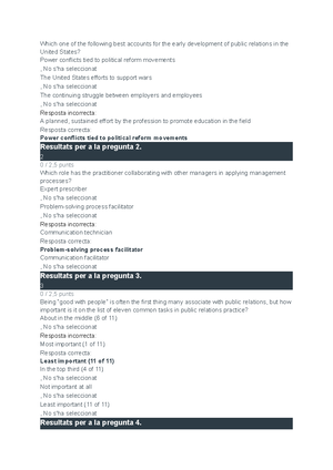 Quiz 3 Review - PR QUIZ 3 REVIEW Employee Internal communication Refers ...