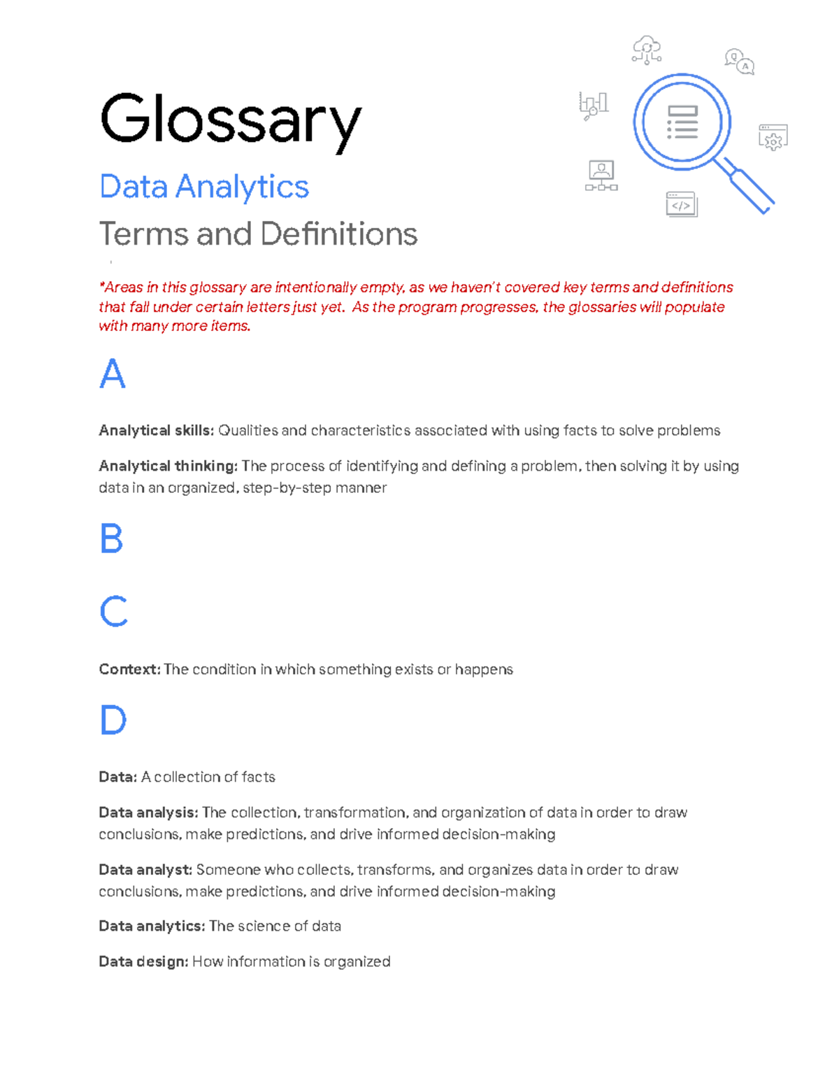 Course-1-Week-2-Glossary-DA-terms-and-definitions - Glossary Data ...