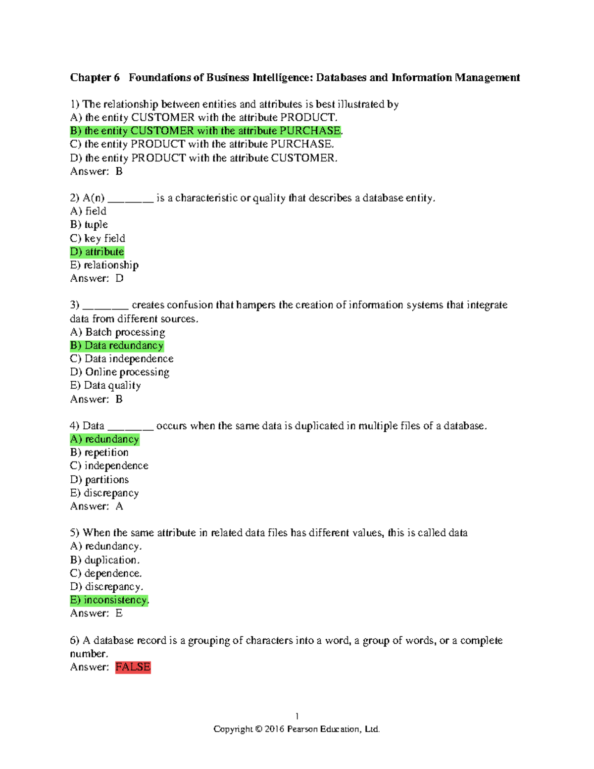 Chapter 6 (Lecture 3): Foundations of Business Intelligence & Data ...