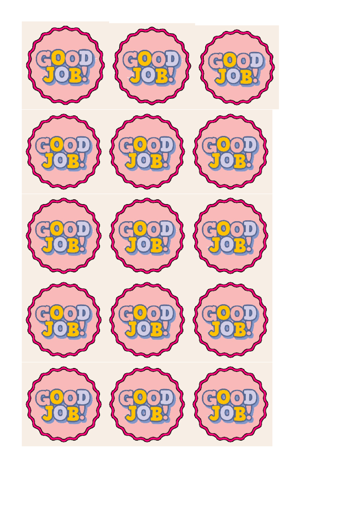 Token - GOOD GOOD GOOD JOB! JOB! JOB! GOOD GOOD GOOD JOB! JOB! JOB ...