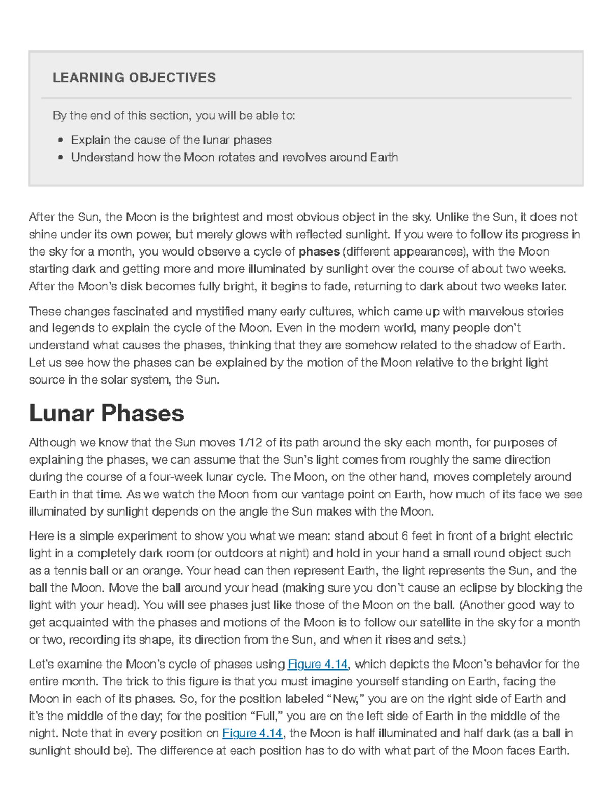 Lunar Phases and Motions: A Detailed Overview - ASTR101 - Studocu