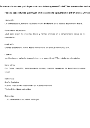Examen Final de Funciones Esenciales de Salud Pública (FESP) - 2022 - Studocu