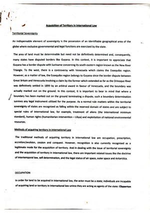 CAPE Law Unit 2 - 10 Paper 2 Practice Papers - Public Intl Law - Studocu