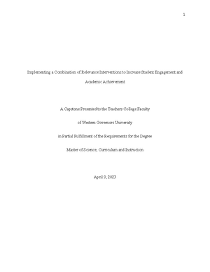 Capstone Proposal Task 1 Revision - WGU Capstone Proposal Template ...