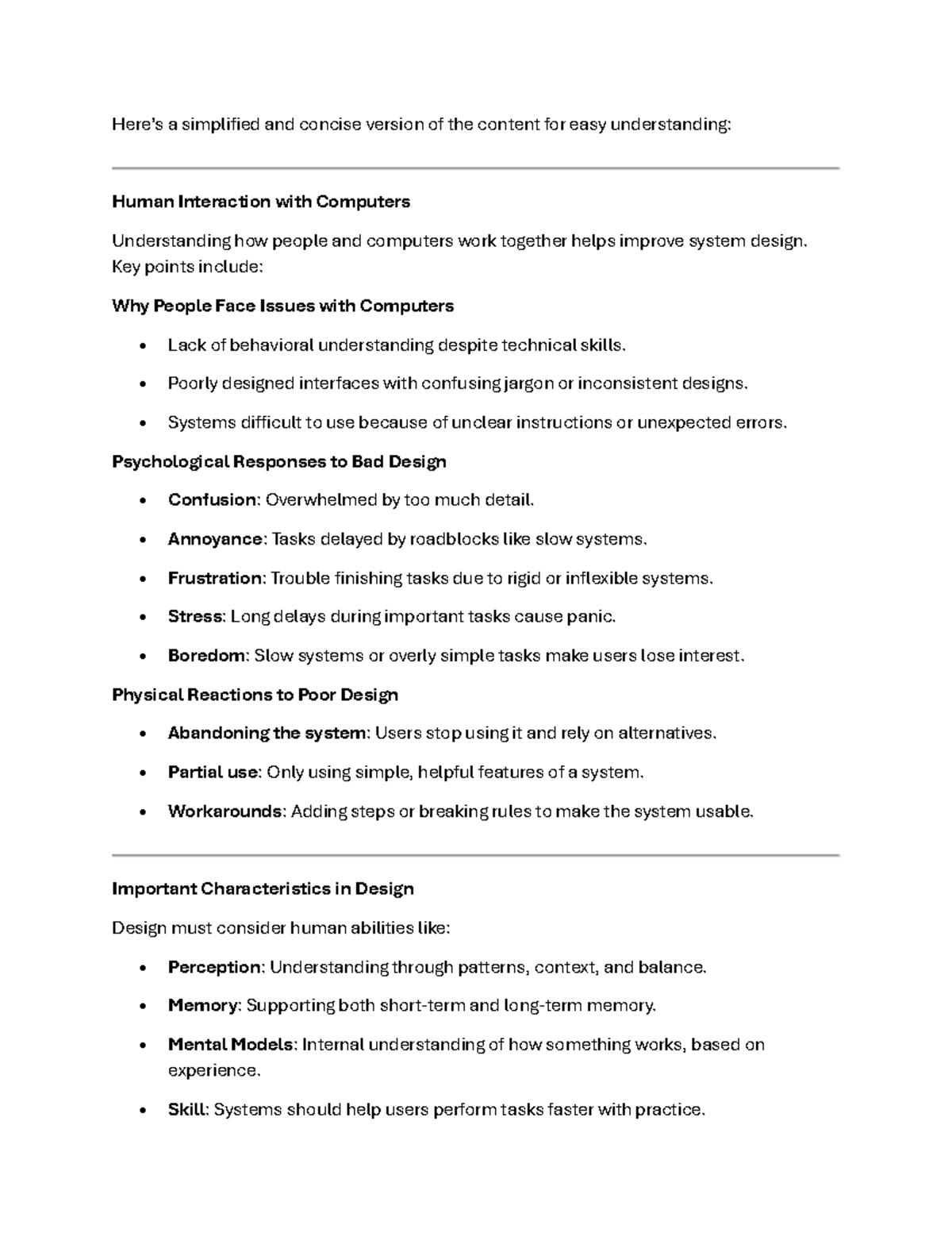 Hci - Human computer interaction complete course - Here’s a simplified ...