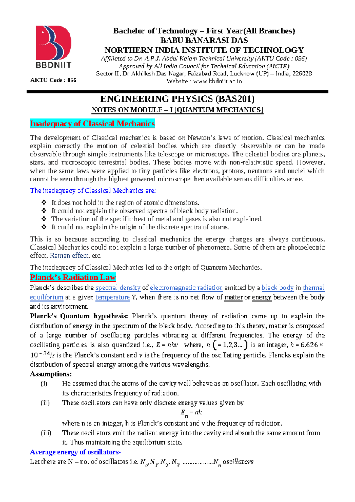 Solved Numericals on de-Broglie Wavelength & Compton Effect (BAS201 ...