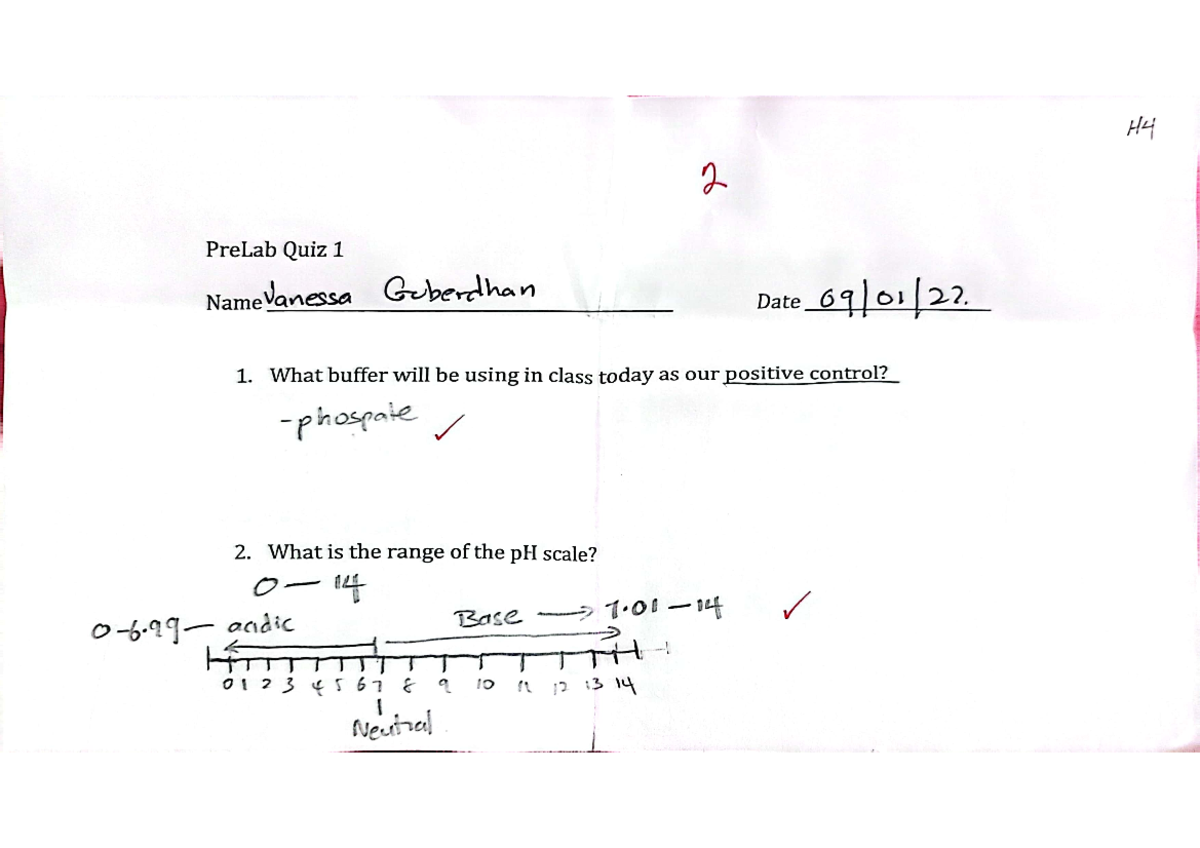 Bio 201 Lab 1: Scientific Method and PreLab Quiz Overview - Studocu