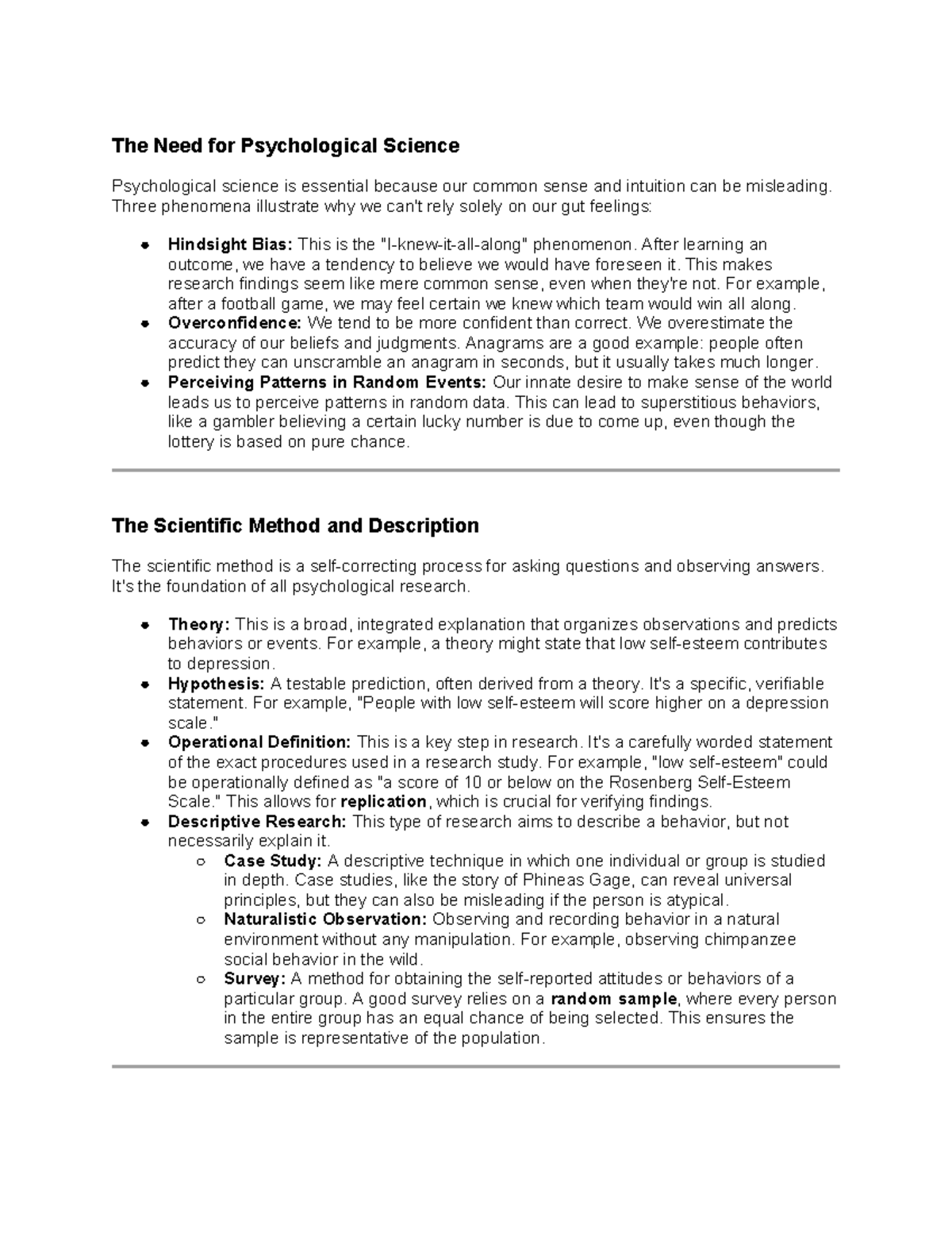 Psych 101: Essential Notes on Research Strategies and Methods - Studocu
