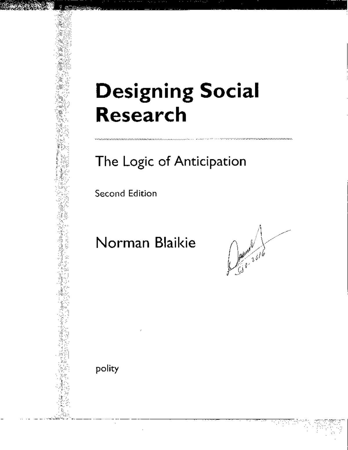 Preparing Research Designs: A Summary of Key Concepts and Strategies ...