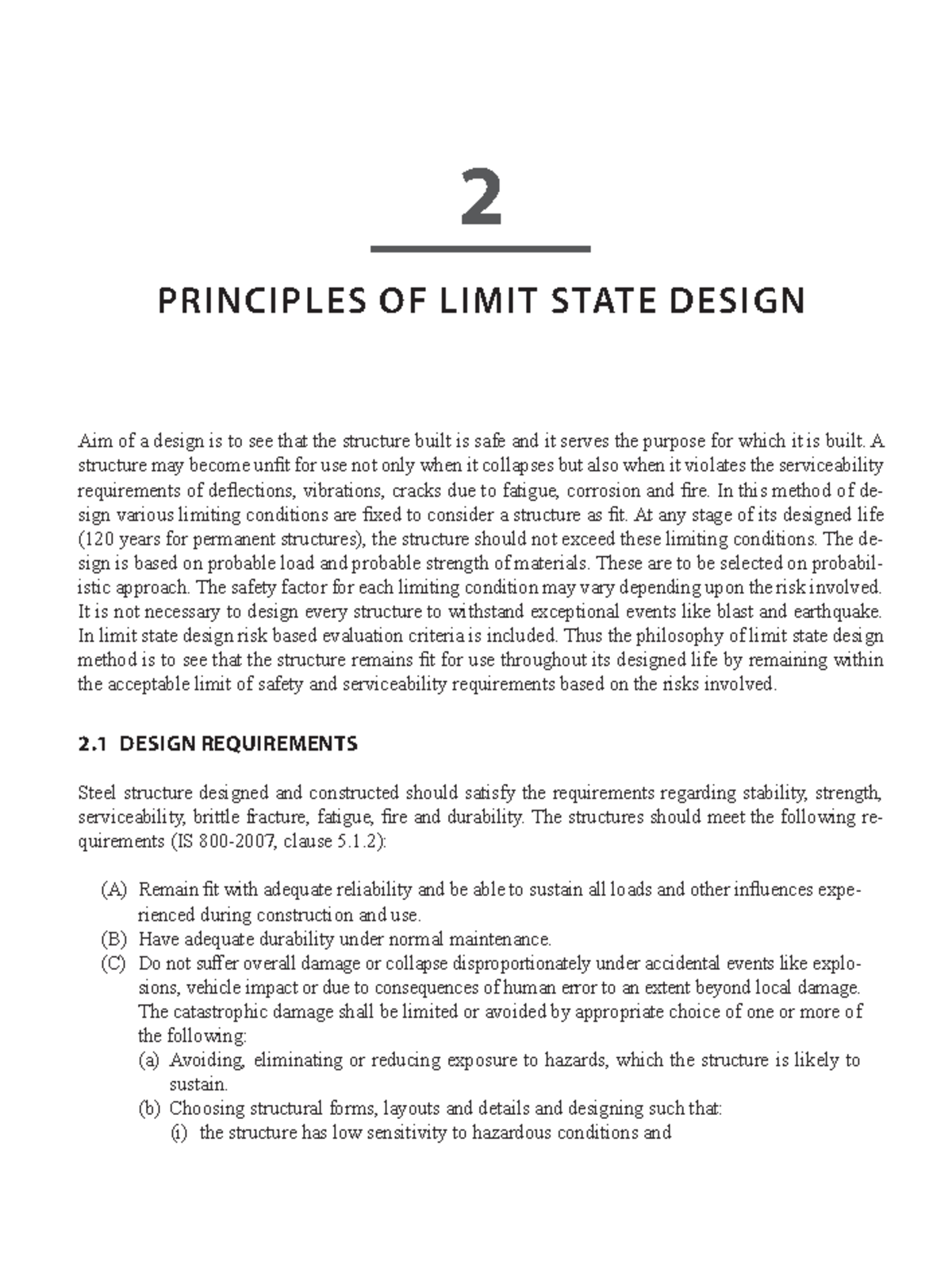 302 Sample-Chapter - design principals of limit state design - 2 ...