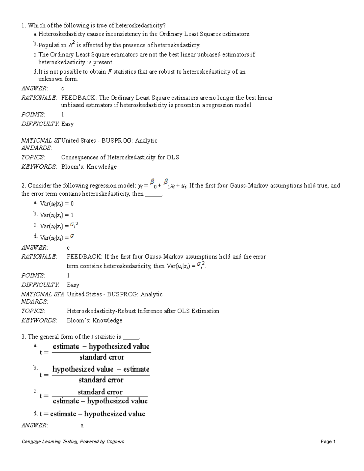 Sample/practice exam 2017, questions and answers - 1. Which of the ...