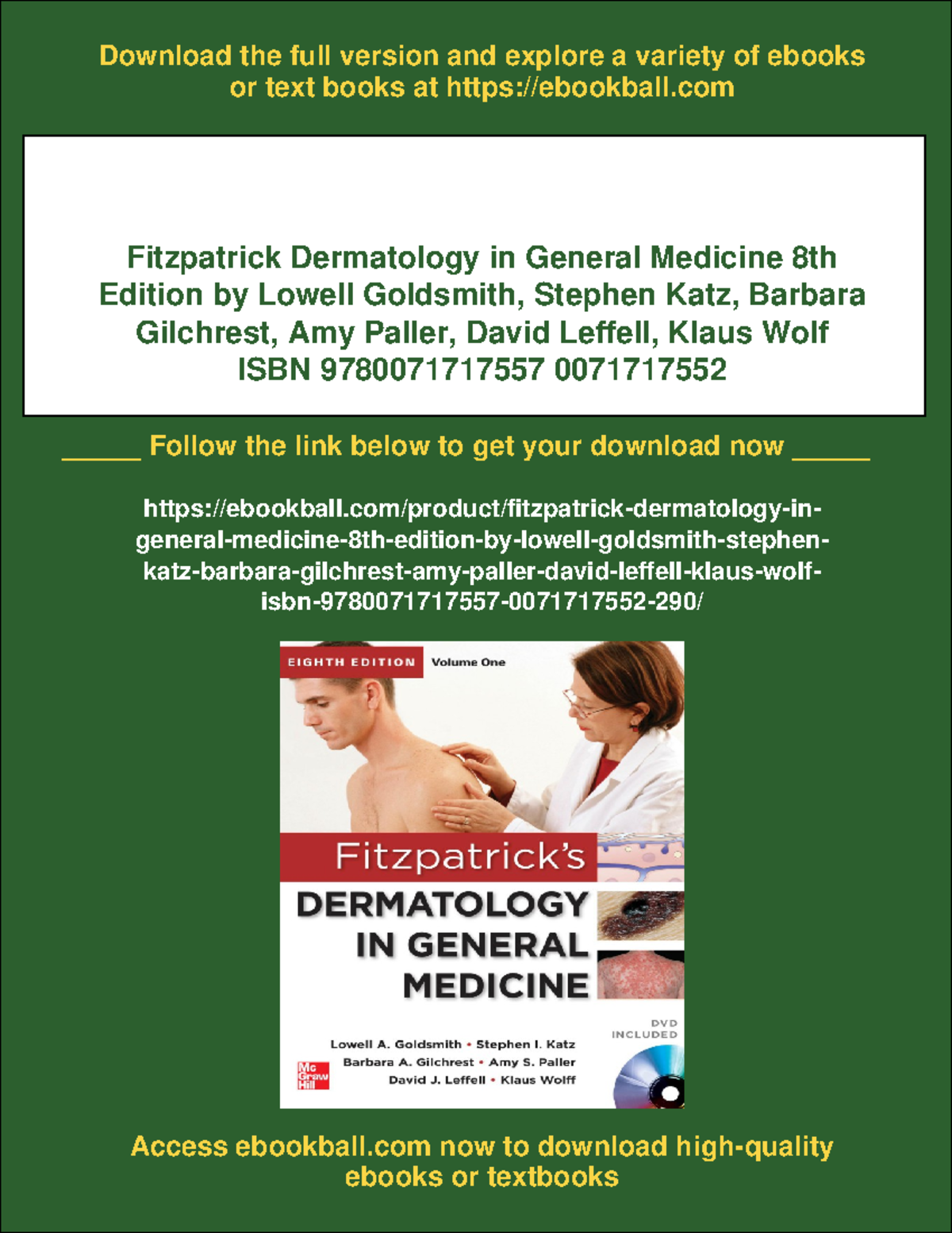 Fitzpatrick Dermatology in General Medicine 8th Ed. - Study Notes - Studocu