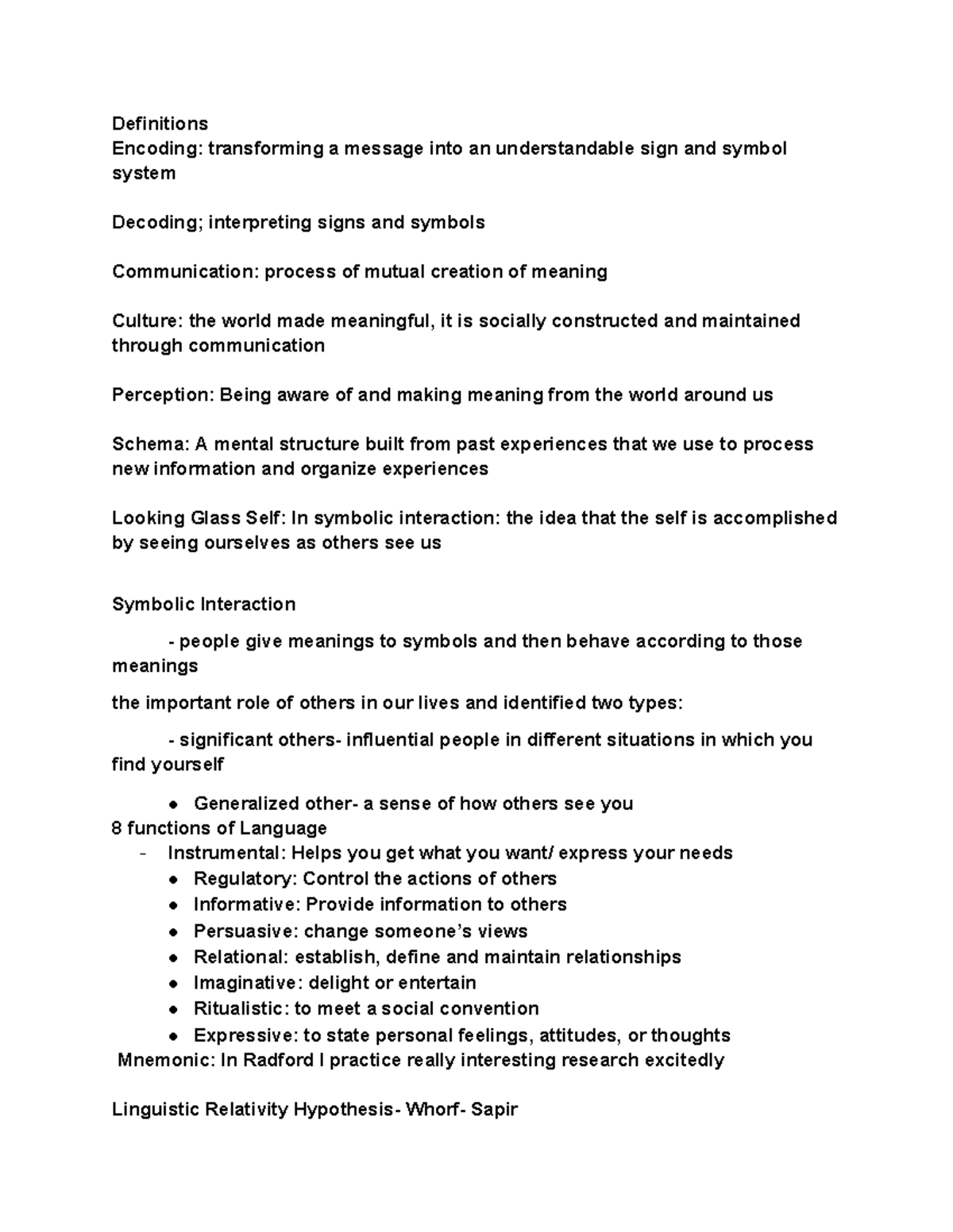 Communication Theories & Concepts: Definitions & Applications (COM101 ...