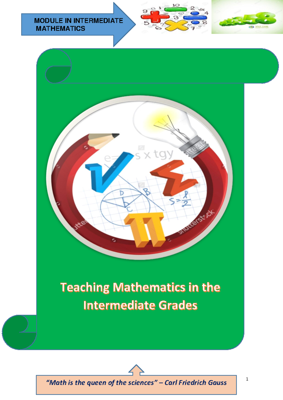 Chapter 6 Lecture - INTERMEDIATE MATHEMATICS - MATHEMATICS 1 ...