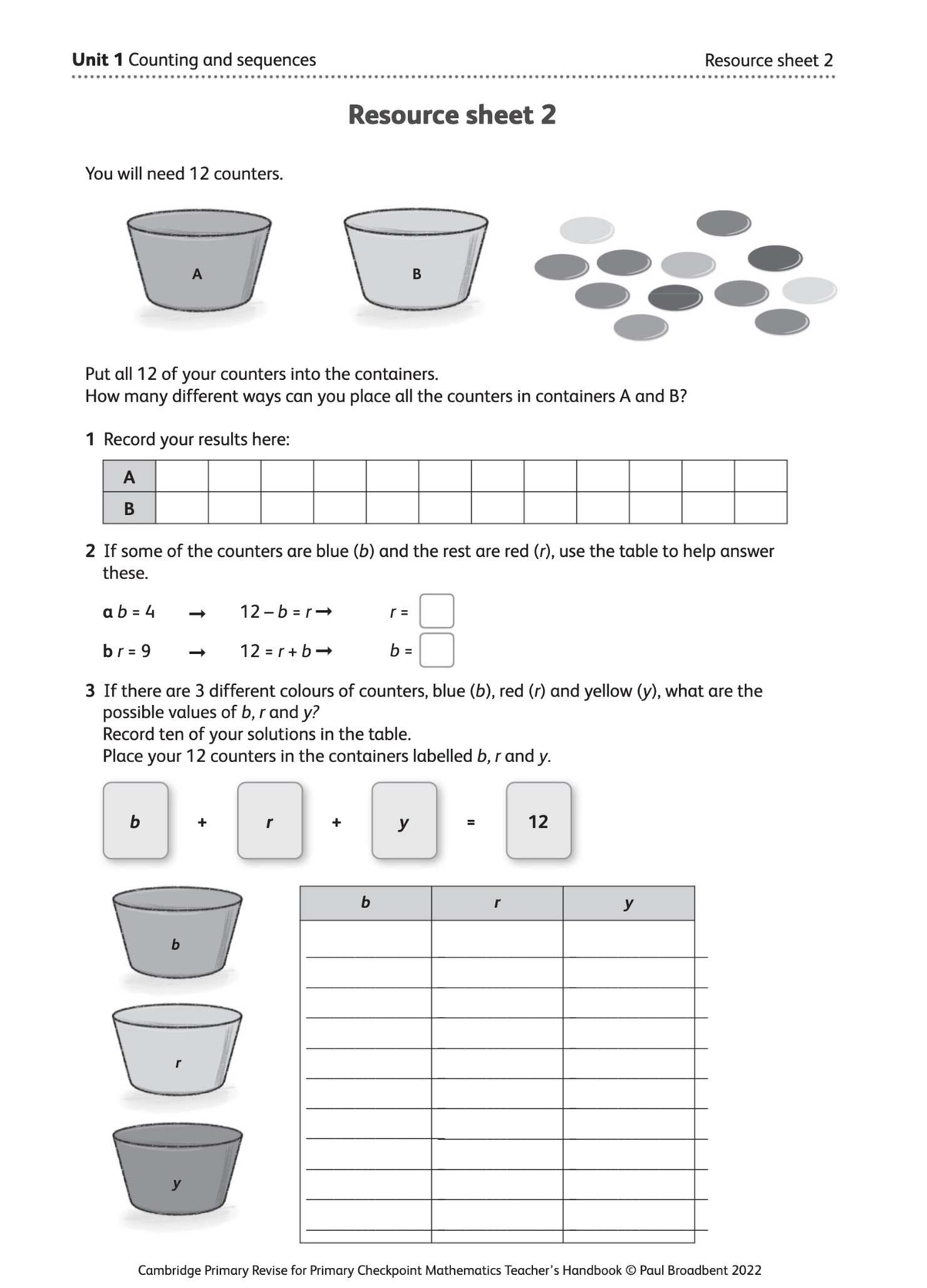 Cambridge Primary Revise for Primary Checkpoint Mathematics Handbook ...