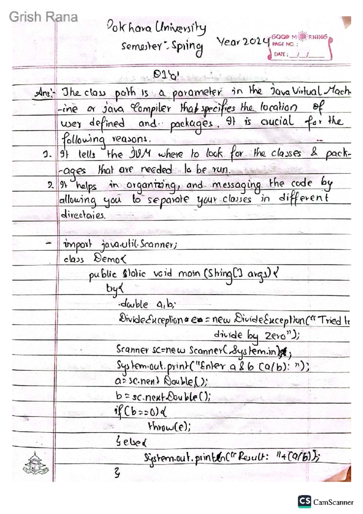Advanced Programming with Java Solved Sets - Advanced Java - Studocu