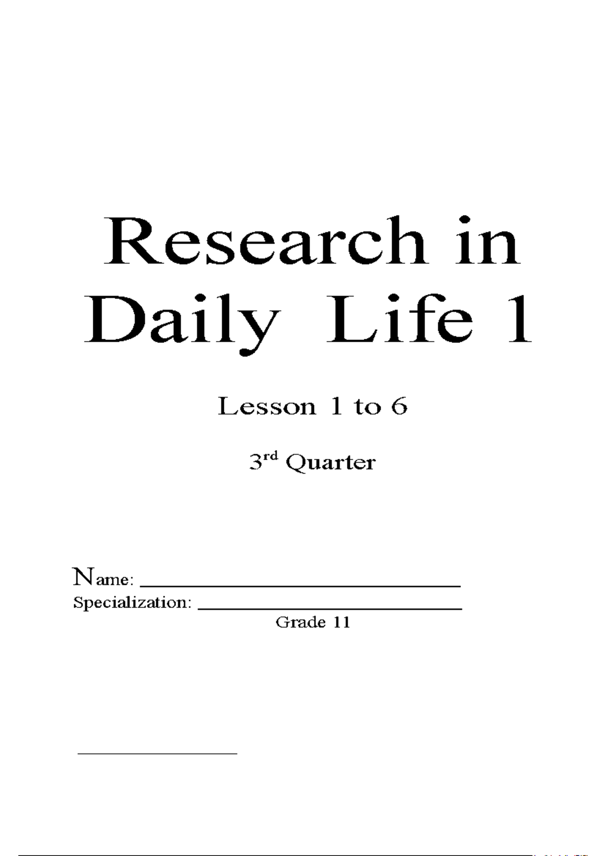 Research Review Unit Test: Understanding Research in Daily Life (CS ...