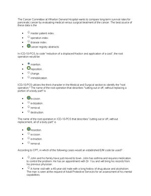 Health Data Content & Standards (HIM 1-4) Overview and Key Concepts ...