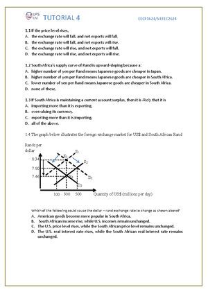 Practical 5 MEMO - Tutorial - Practical 5 EECF1624/5 EFEC A SIMPLE ...