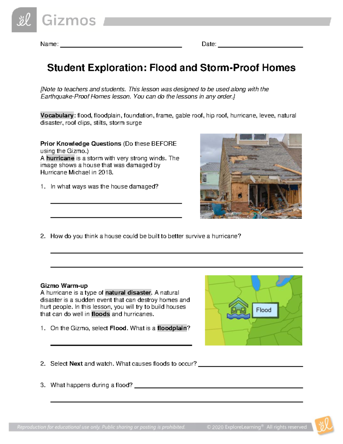 Flood and Hurricane Resilient Homes: SE Exploration Guide - Studocu