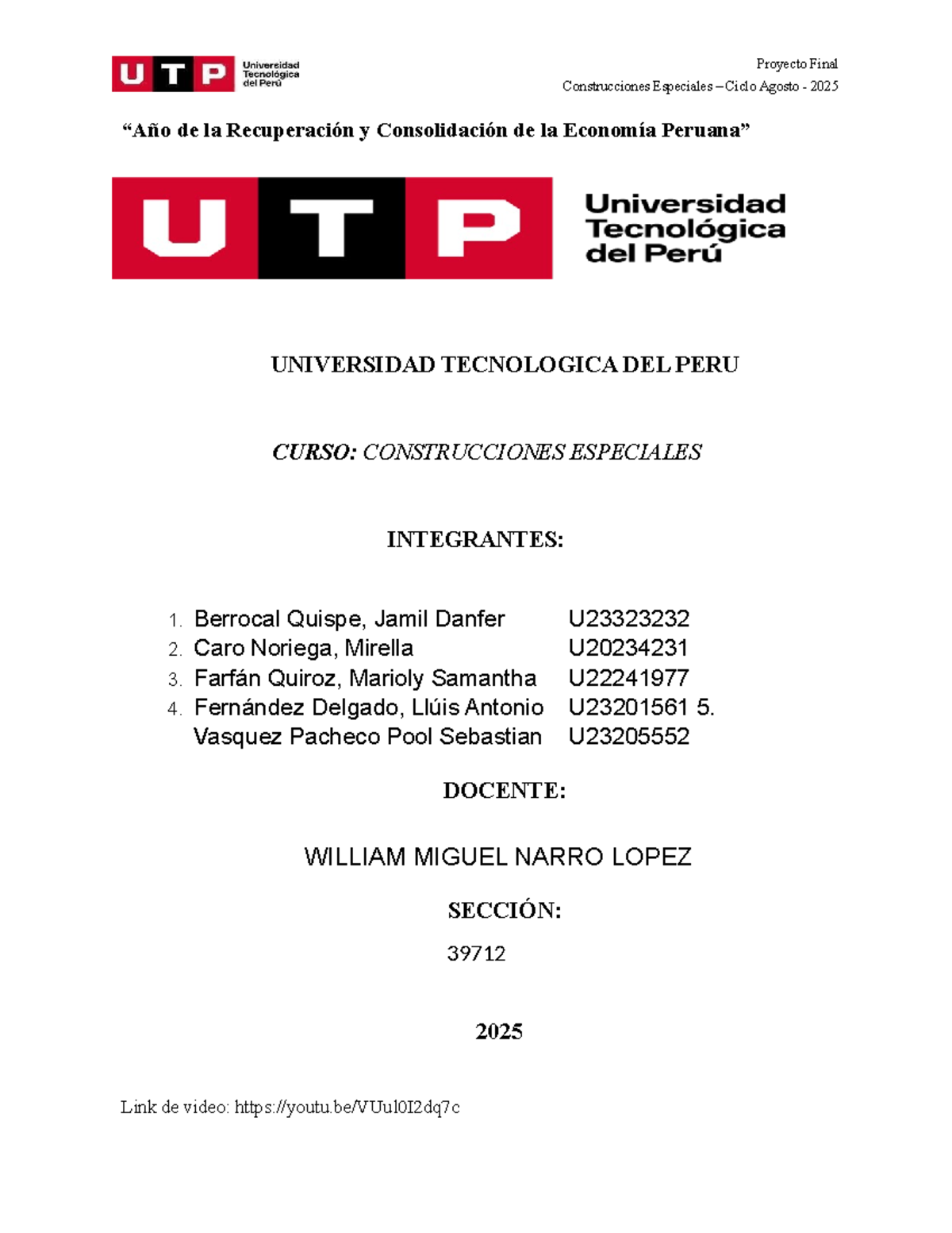 Proyecto Final Construcciones Especiales UTP - Aeropuerto Chinchero ...