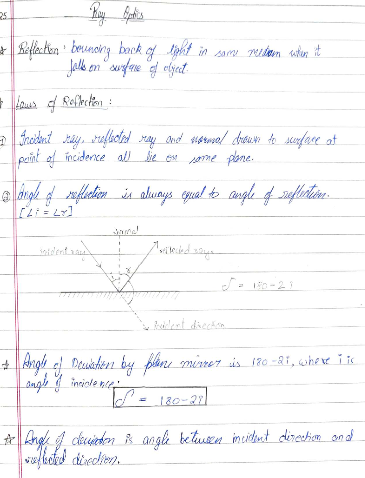CBSE Class 12 Ray Optics: Reflection, Refraction, and Image Formation ...