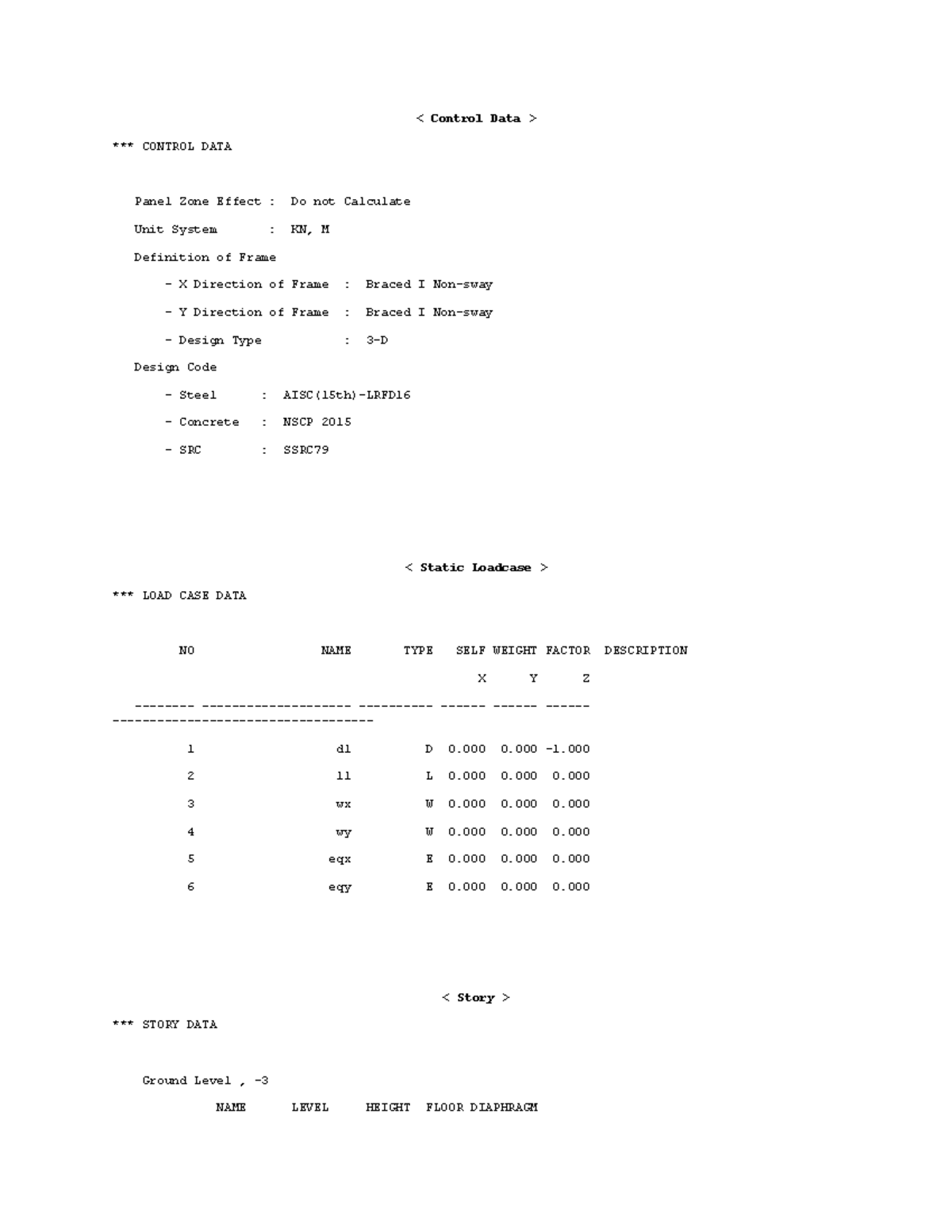 Document 1 - aaaaaaa - *** CONTROL DATA Panel Zone Effect : Do not ...