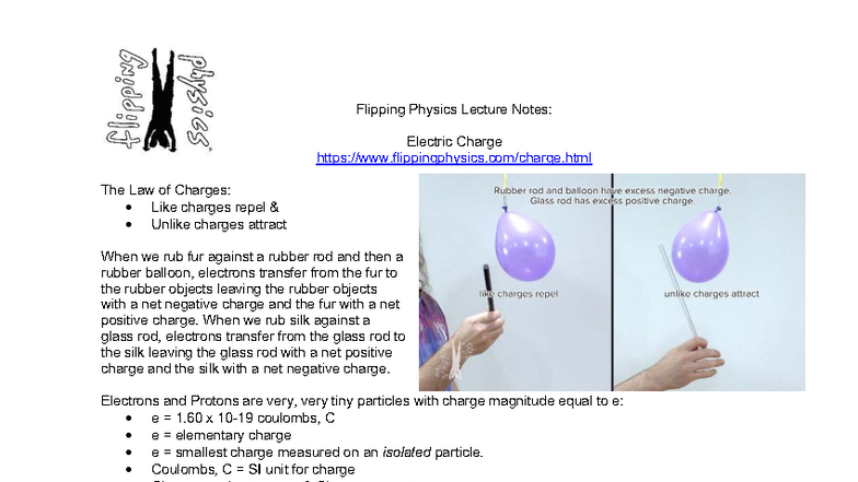 AP Physics C: Electricity and Magnetism Lecture Notes - Flipping ...