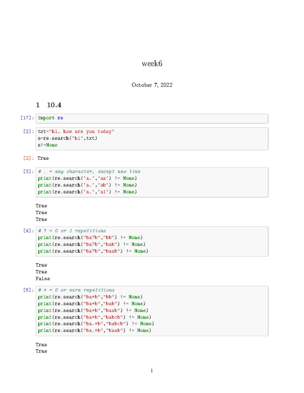 Week6 - Notes for week 6 for research in python - week October 7, 2022 ...