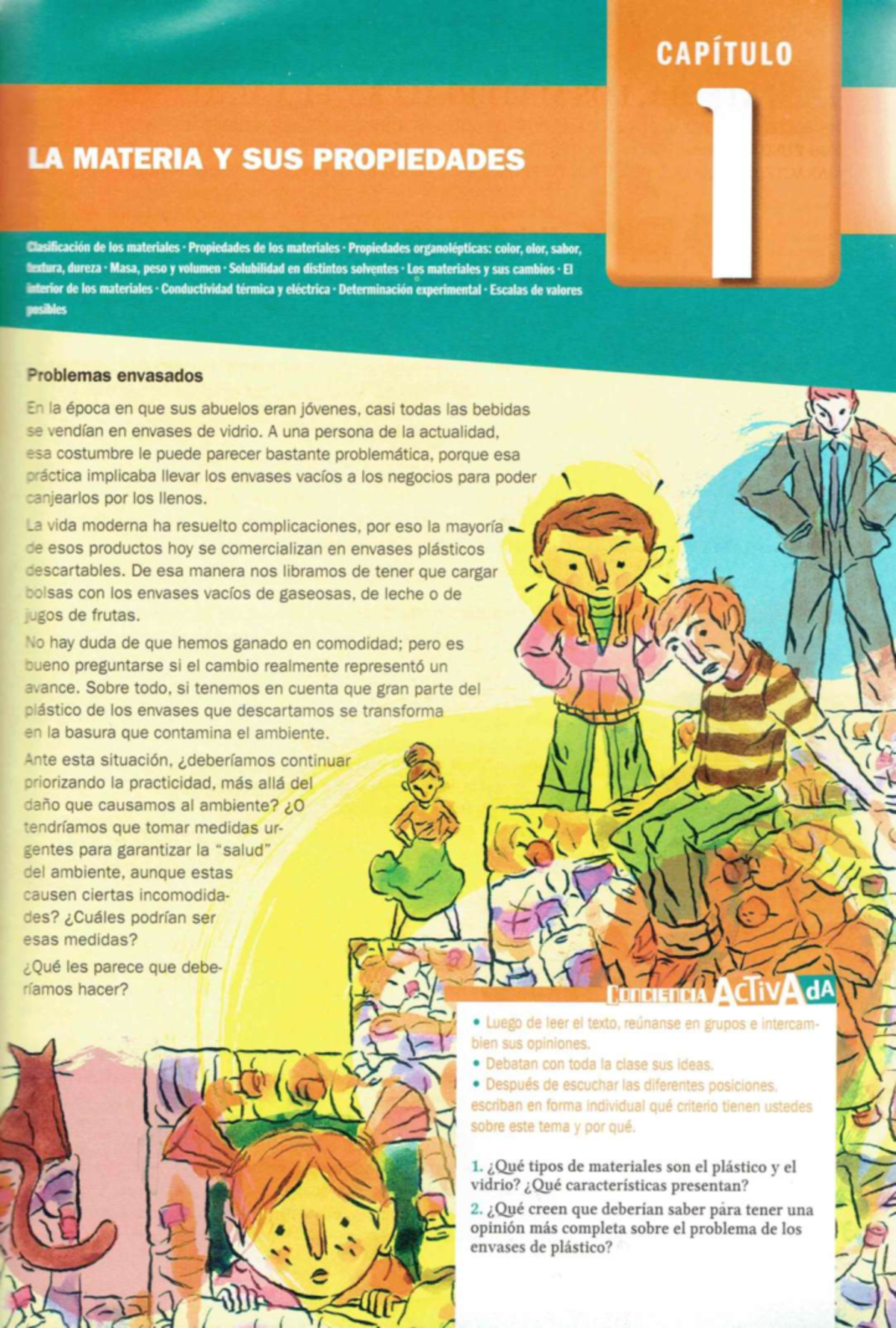 CAPÍTULO 1: LA MATERIA Y SUS PROPIEDADES - Clasificación y ...