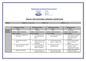 [Solved] difference between planning and preparation - English For ...