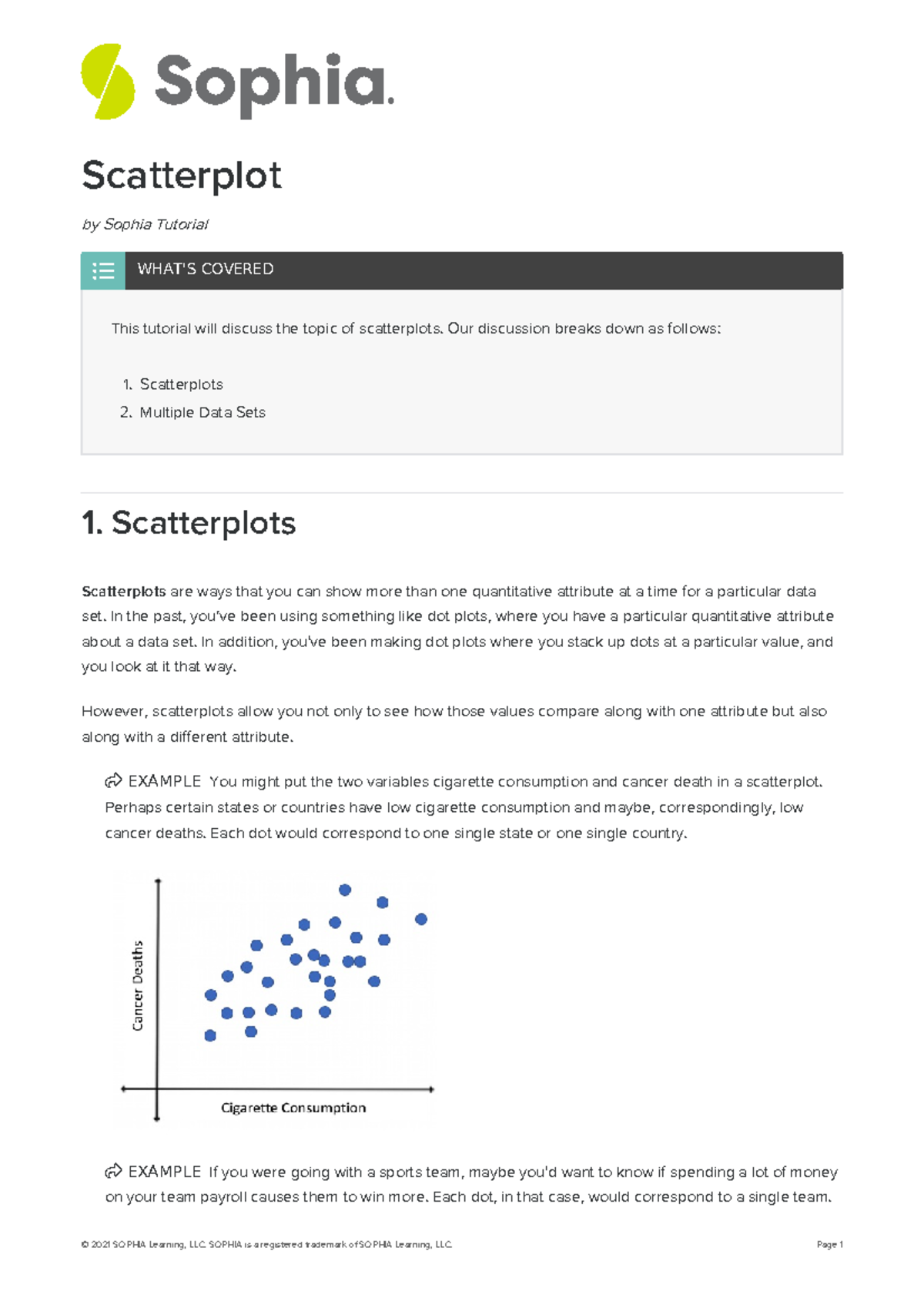 Scatterplot-2 - Unit 4 Challenge 1` - Scatterplot by Sophia Tutorial ú ...