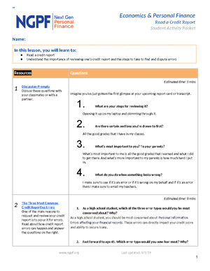 Copy of 24-25.EPF - everfi answers - EverFi Module: Lesson 7: Education ...