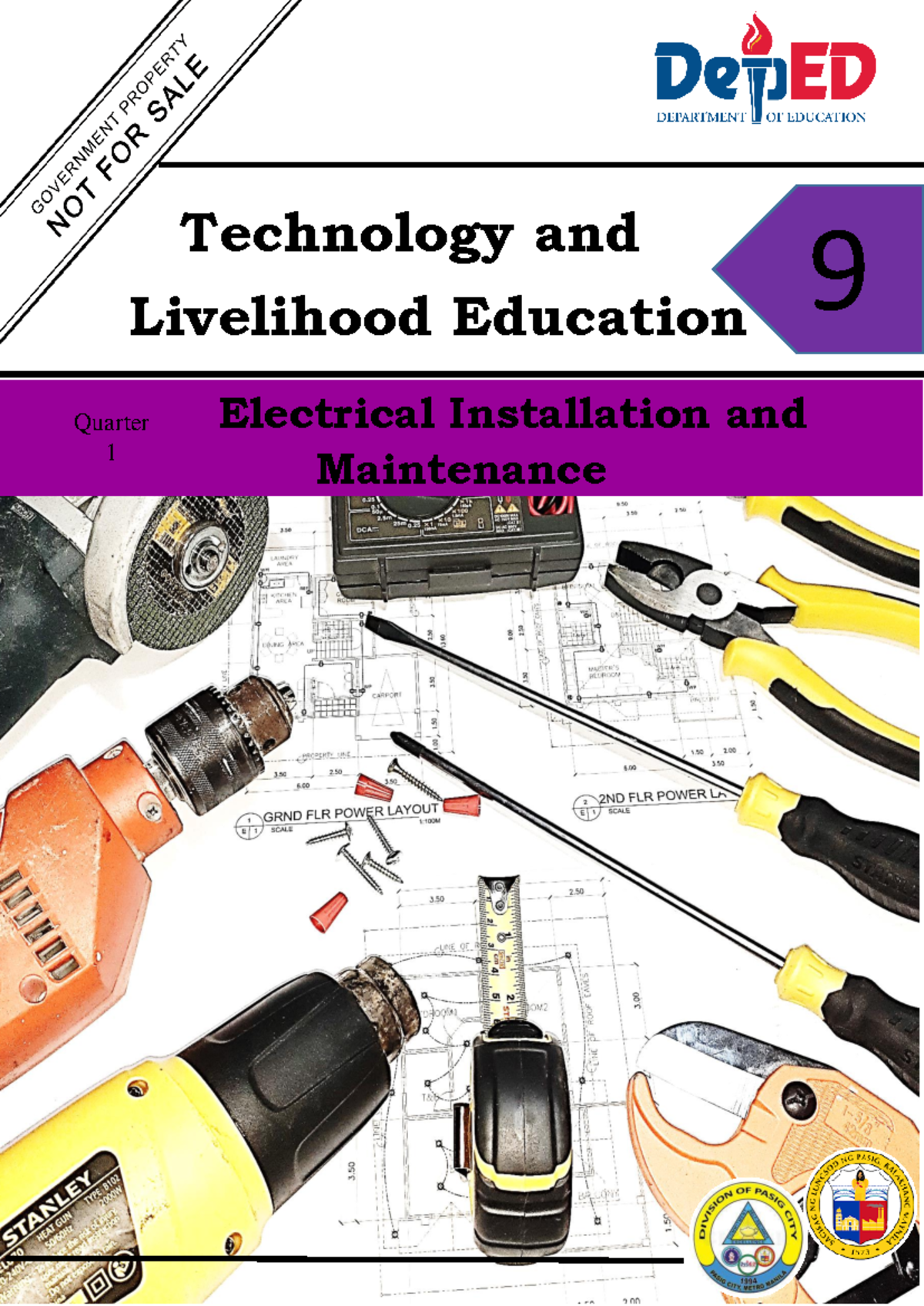 TLE EIM 9 Q1 M1: Electrical Tools & Equipment Module - Studocu